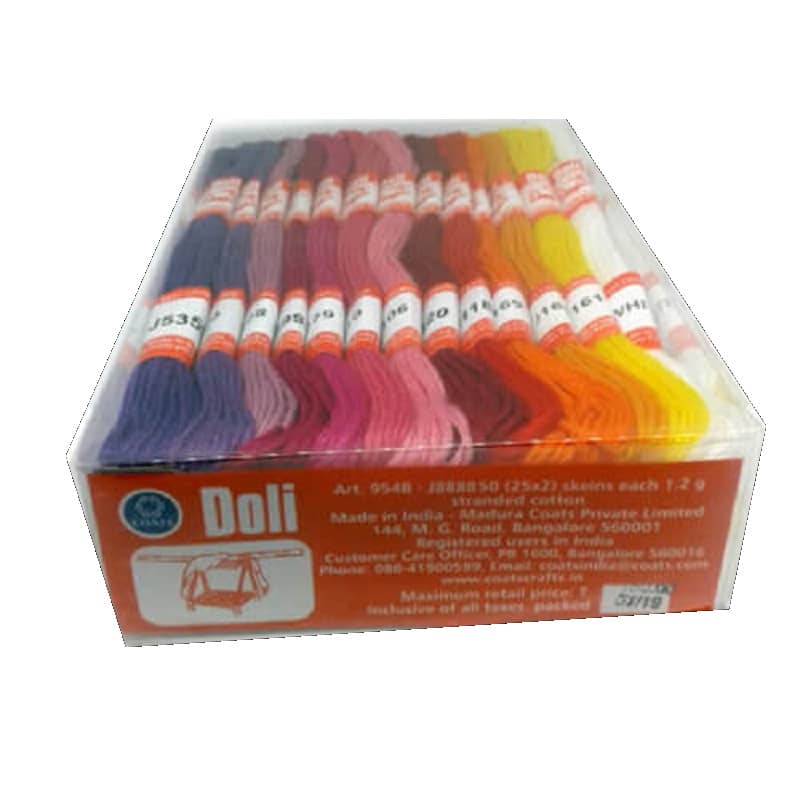 Doli Skeins Multi Thread Pack 25*2 - Mahum.lk